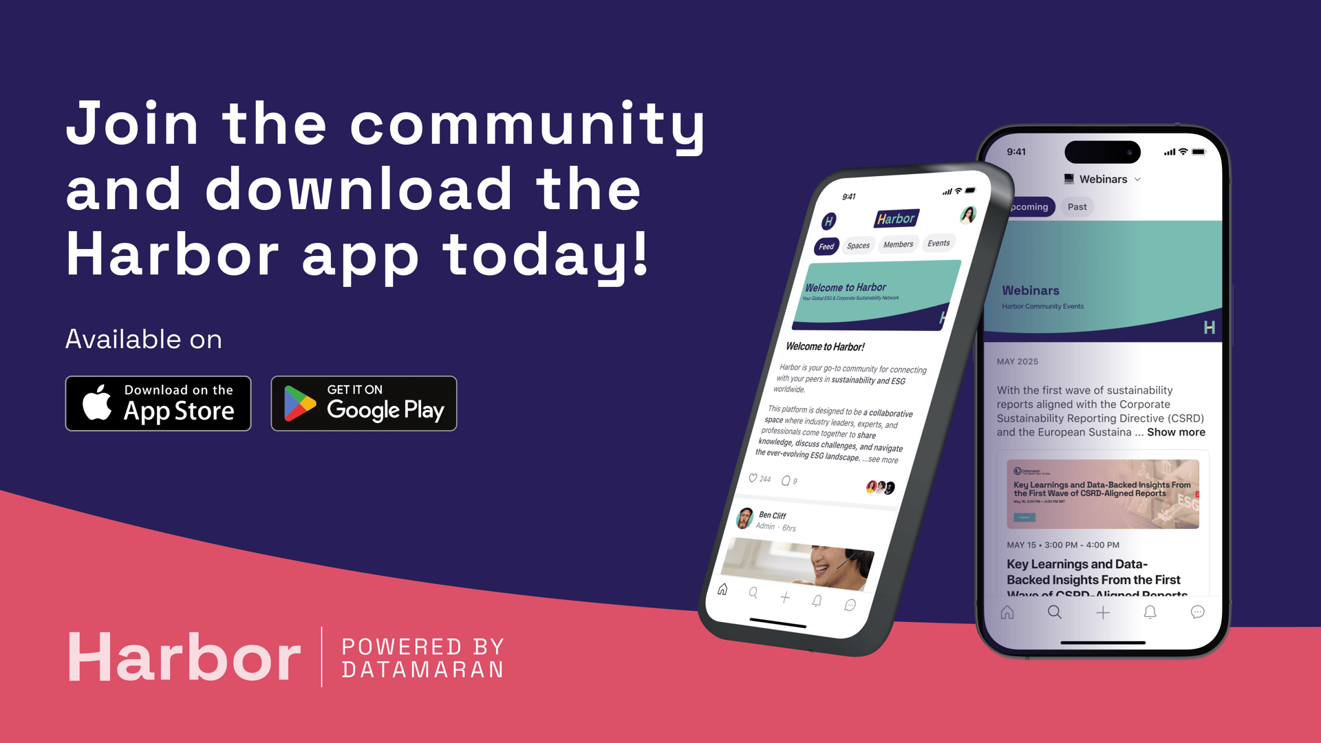 Stay Connected on the Go: Harbor, The Community for ESG and ...