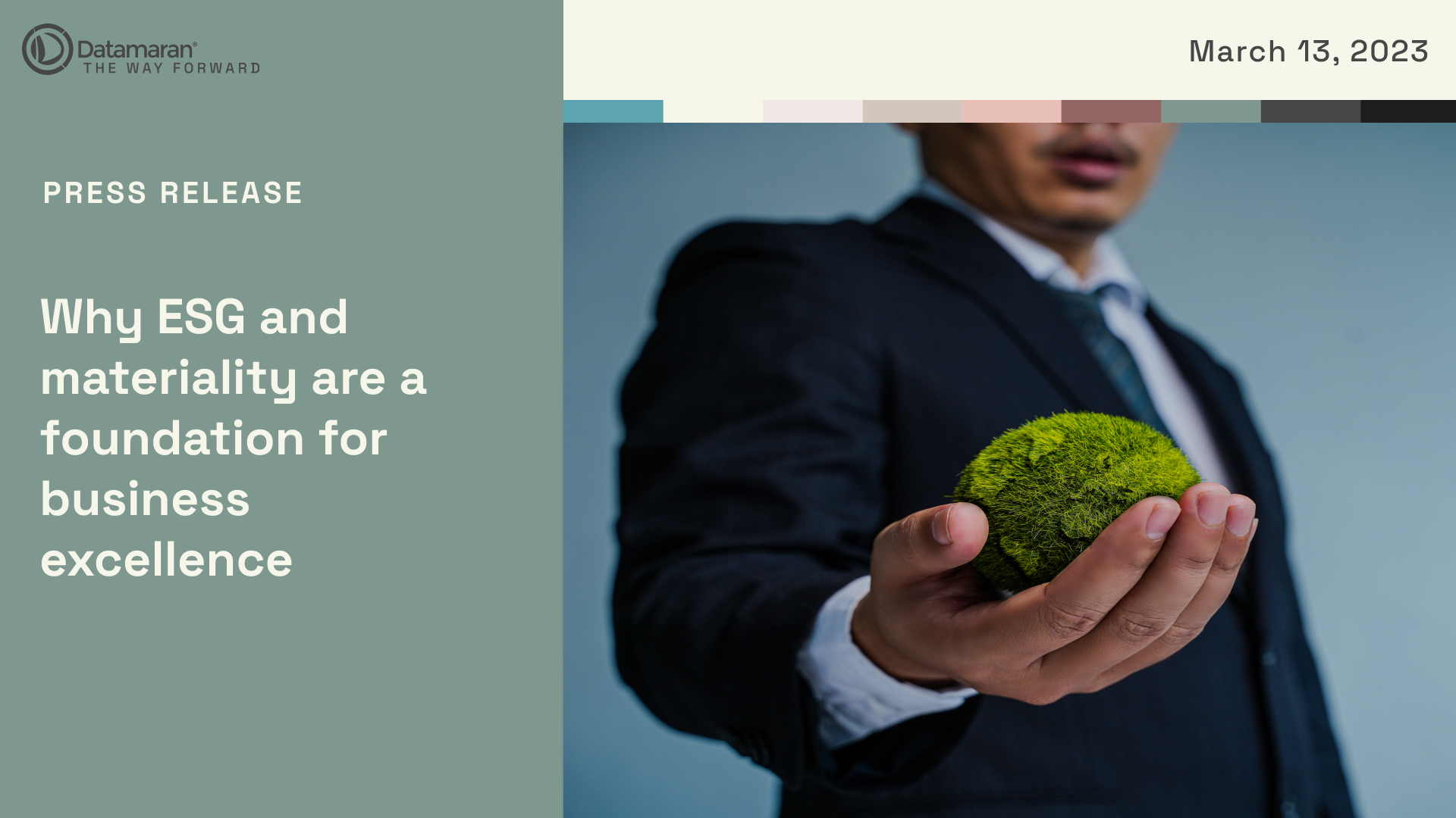 Why ESG and materiality are a foundation for business excellence